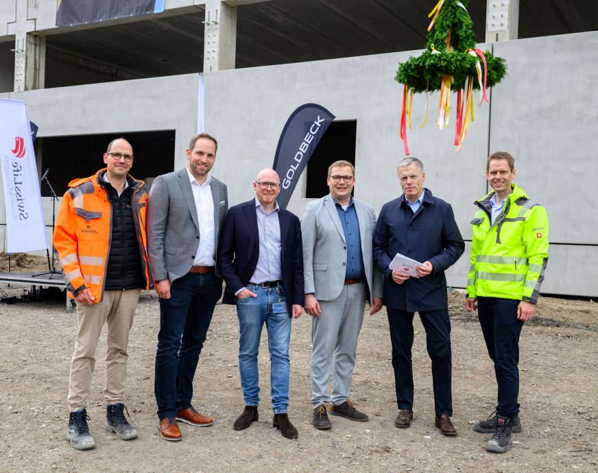 Swiss Life Asset Managers feiert Richtfest für Logistics ...
